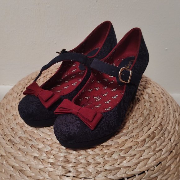 Ruby Shoo | Shoes | Ruby Shoo Frankie In Navy Blue | Poshmark